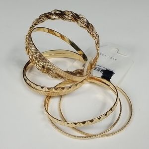 Cato | Jewelry | Nwt Cato 946 Gold Tone 7 Pk Bracelets | Poshmark